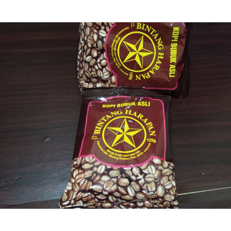 Jual kopi khas palu/kopi bintang harapan palu125gr/kopi palu bintang ... Jual kopi khas palu/kopi bintang harapan palu125gr/kopi palu bintang ...