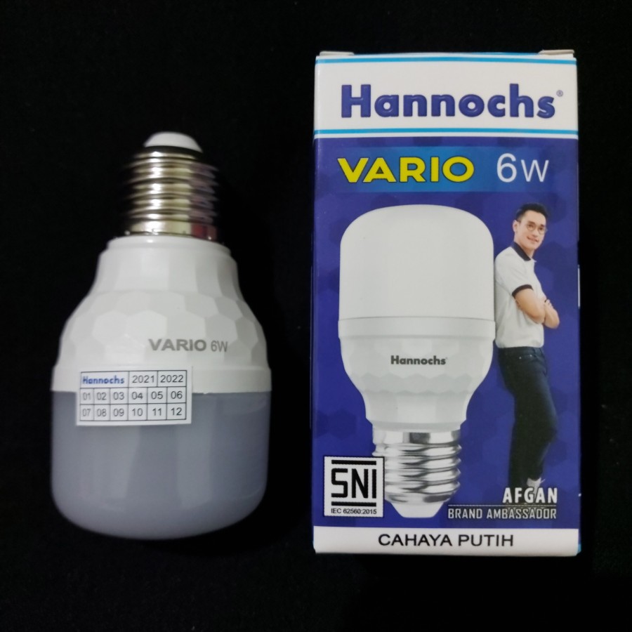 Jual Lampu Led Bulb Hannochs Vario 6 Watt | Shopee Indonesia