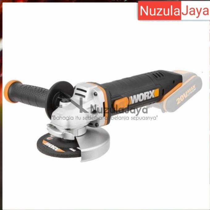Jual `````````] worx cordless angle grinder 100mm 20v/gerinda tangan ...