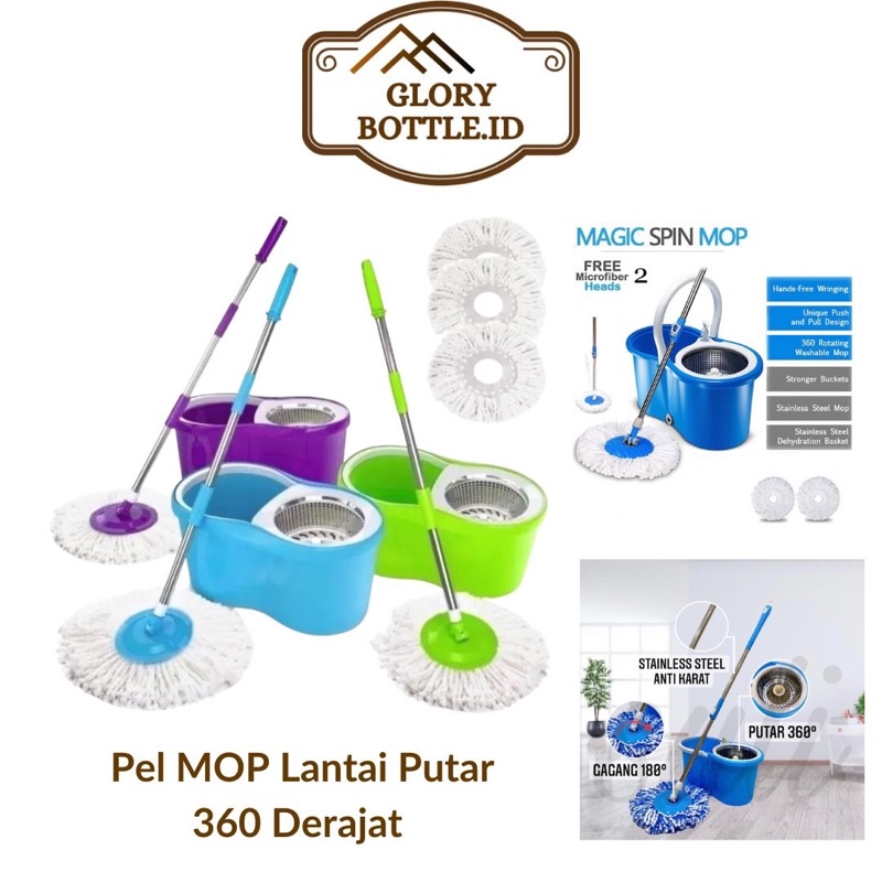 Jual GB - ALAT PEL LANTAI OTOMATIS STAINLESS M-288 - PEL PUTAR ULTRA ...