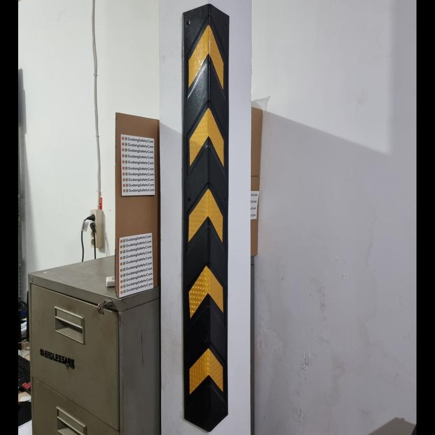Jual Corner Guard Rubber 100Cm Karet Pelindung Sudut Dinding Tiang ...