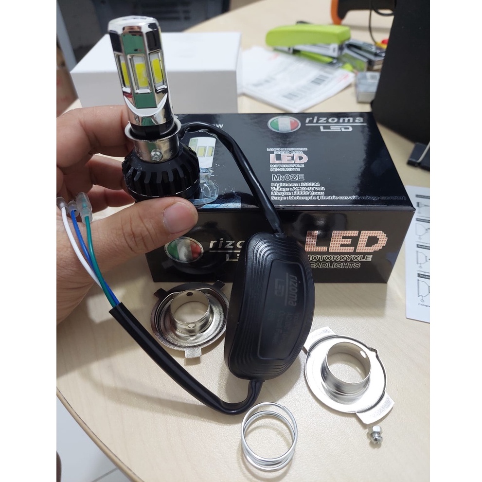 Jual [ RTD ] Rayton LED headlamp ASLI HOLOGRAM / lampu LED kipas RTD ...