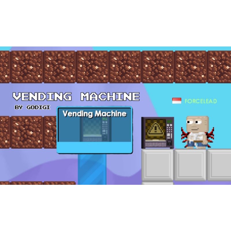 Jual Vending Machine | Diamond Lock | Growtopia | Shopee Indonesia