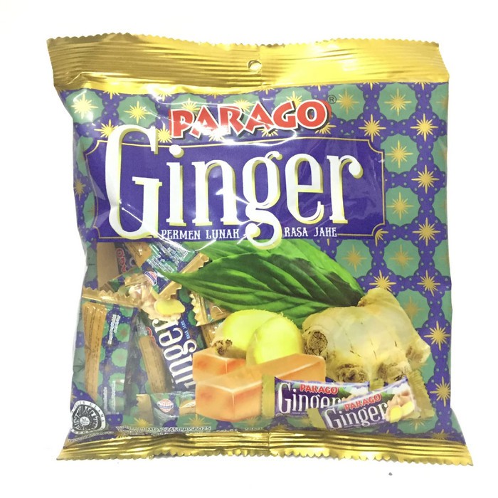 Jual PARAGO GINGER CANDY 90GR PERMEN JAHE HHR1673 | Shopee Indonesia