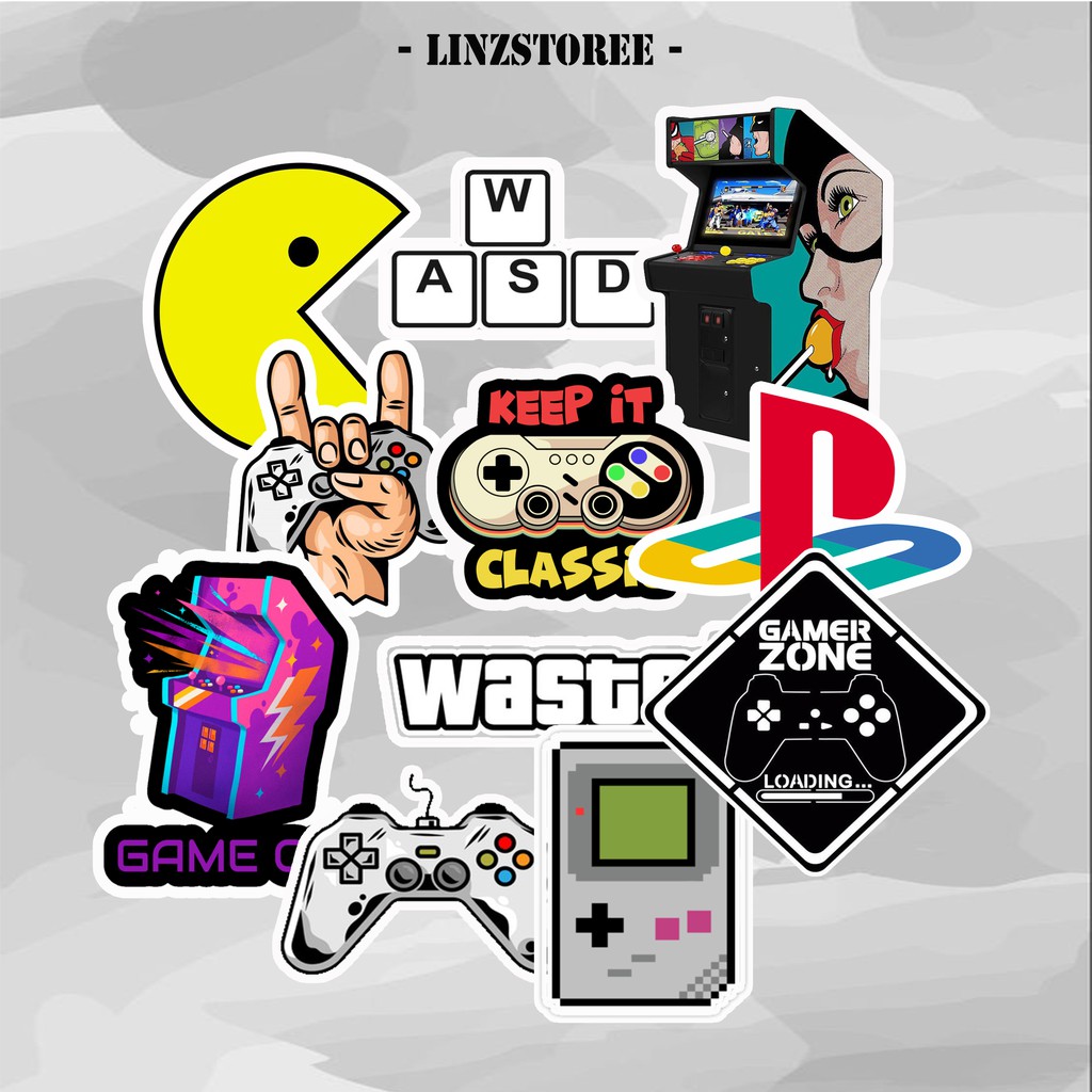 Jual [ BISA COD ] STICKER PACK GAMES | STICKER HANDPHONE | STICKER ...