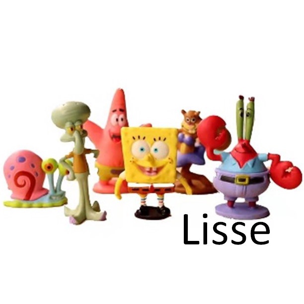 Jual Cake Topper Figure Hiasan Kue Spongebob Mr Crab Squidward Patrick ...