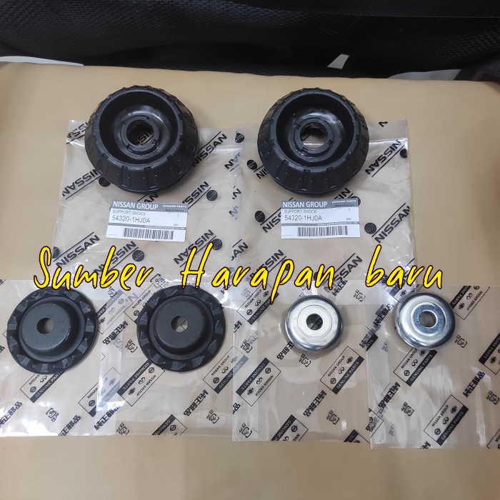 Jual Karet Support Shock Set Tatakan & Bearing Support March Datsun Go ...