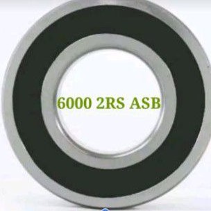 Jual ball bearing laher bearing 6000-2RS ASB ukuran 10mm x 26mm x 8mm ...