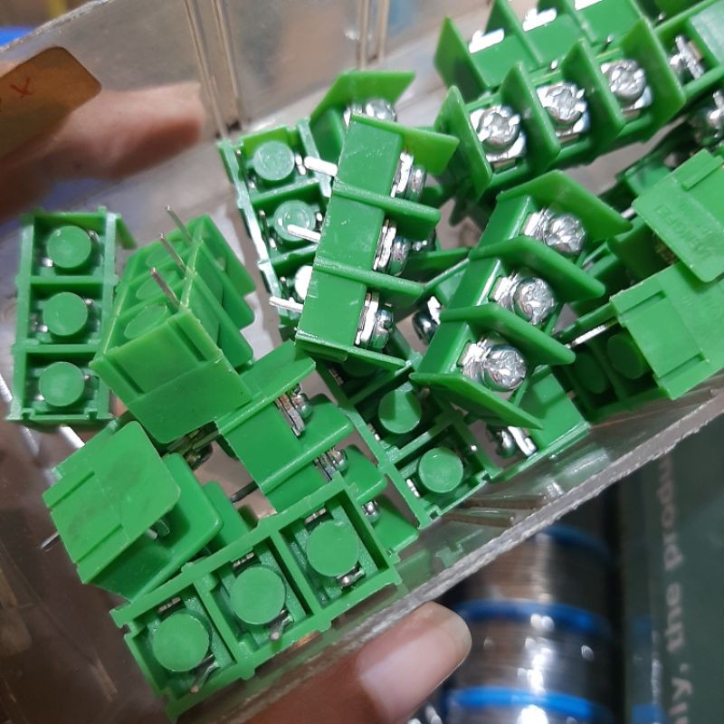 Jual PCB Terminal Blok 2/3/4 Pin Pole Block Pitch 8.5mm KF8500 ...