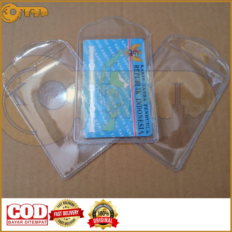 Jual Plastik Pelindung Cover KTP ID Card Kartu Nama | Shopee Indonesia