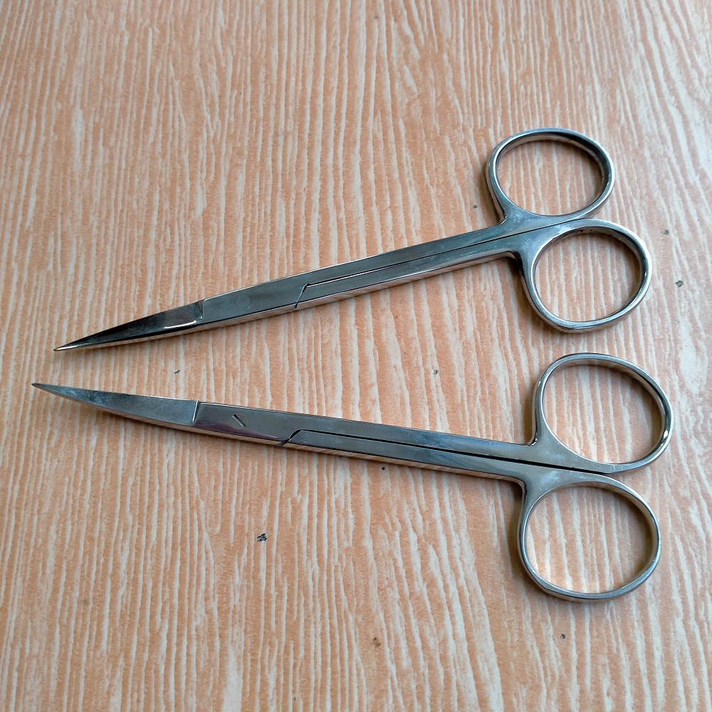 Jual Gunting Stainless Steel (Lurus dan Bengkok) | Shopee Indonesia