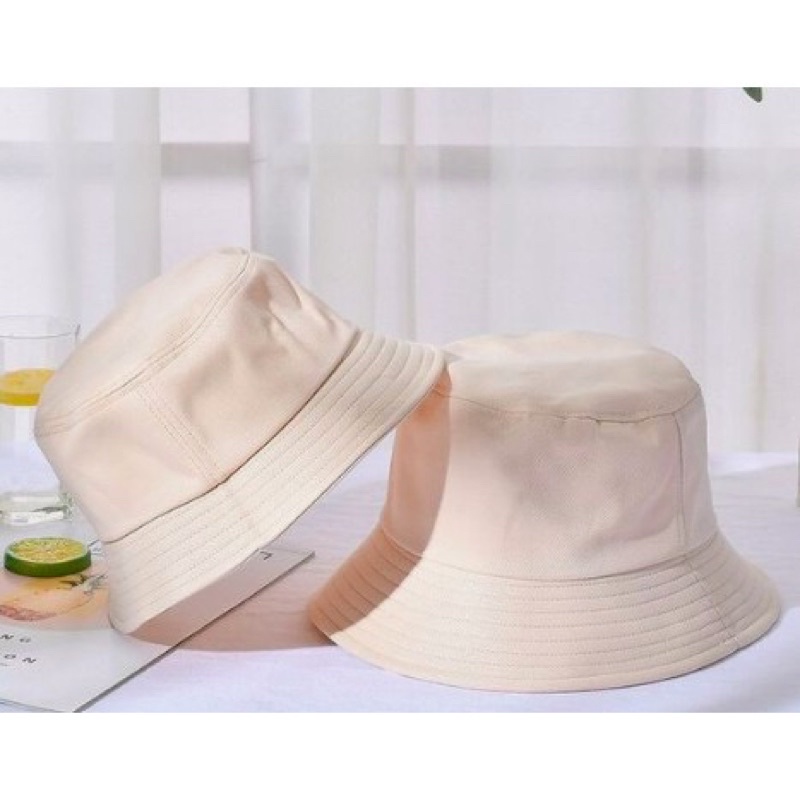 Jual TOPI BUCKET HAT polos | Shopee Indonesia