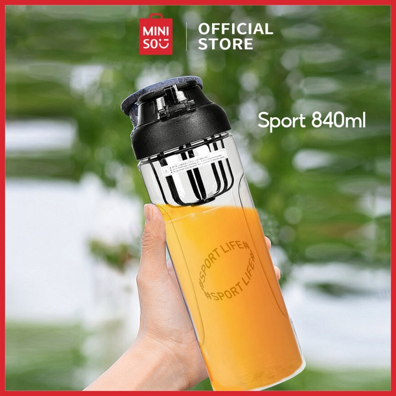 Jual Miniso beauty Lift ring shaker plastic cup 840mL (pink) MINISO ...