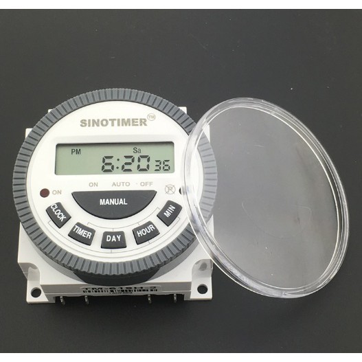 Jual Digital Weekly Programmable 12V DC Timer Switch With Waterproof ...