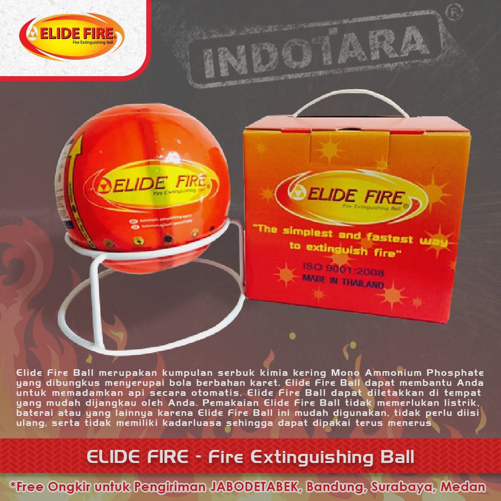 Jual pemandam api fire ball bola pemandam fire extinguisher ball ELIDE ...