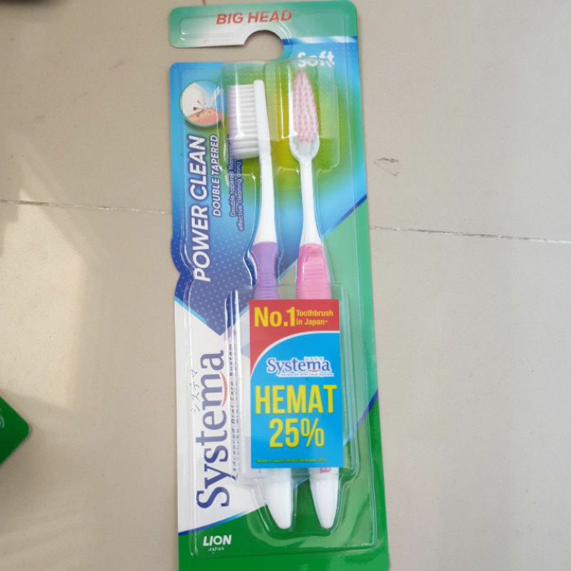 Jual Systema sikat gigi smart clean / systema sikat gigi charcoal ...