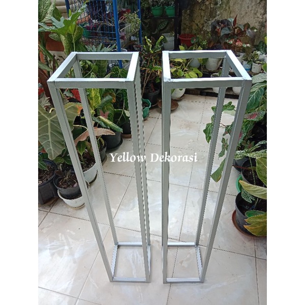 Jual standing flower besi bongkar pasang 100cm & 50cm | Shopee Indonesia