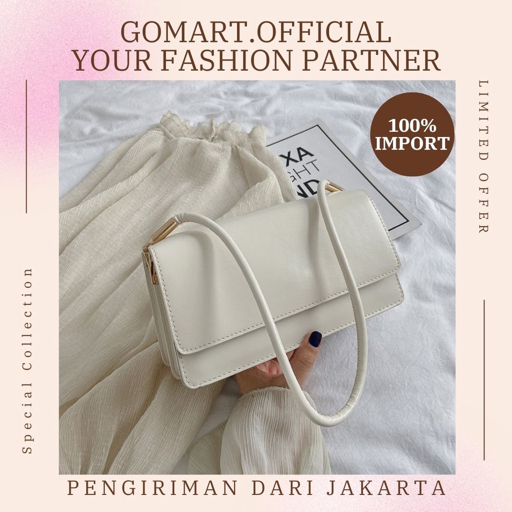 Jual GOMART - Tas Bahu Wanita Import Fashion Korea Model Terbaru ...