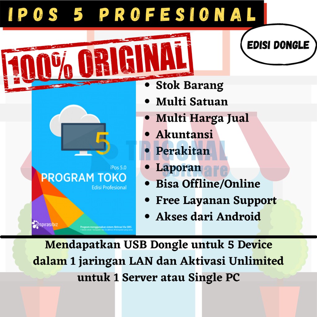 Jual Software Kasir Program Toko IPOS 5 Profesional Edisi Dongle ...