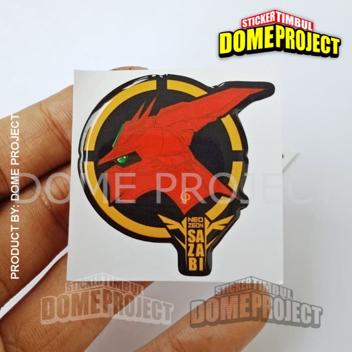 Jual STIKER MOTOR TIMBUL EMBLEM ANIME GUNDAM SAZABI EMBLEM STIKER MOTOR ...