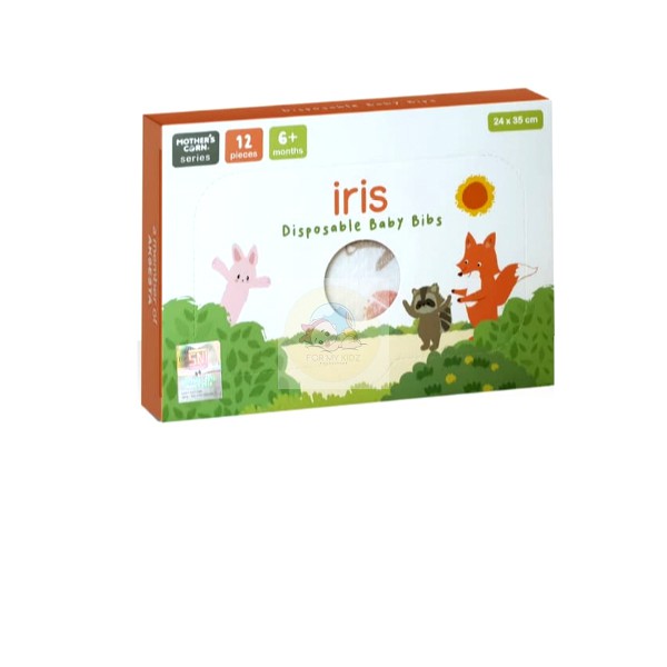 Jual Mother's Corn IRIS Disposable Baby Bibs (12pcs) | Shopee Indonesia