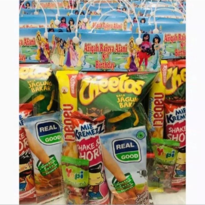 Jual paket Snack ulang tahun anak | Shopee Indonesia