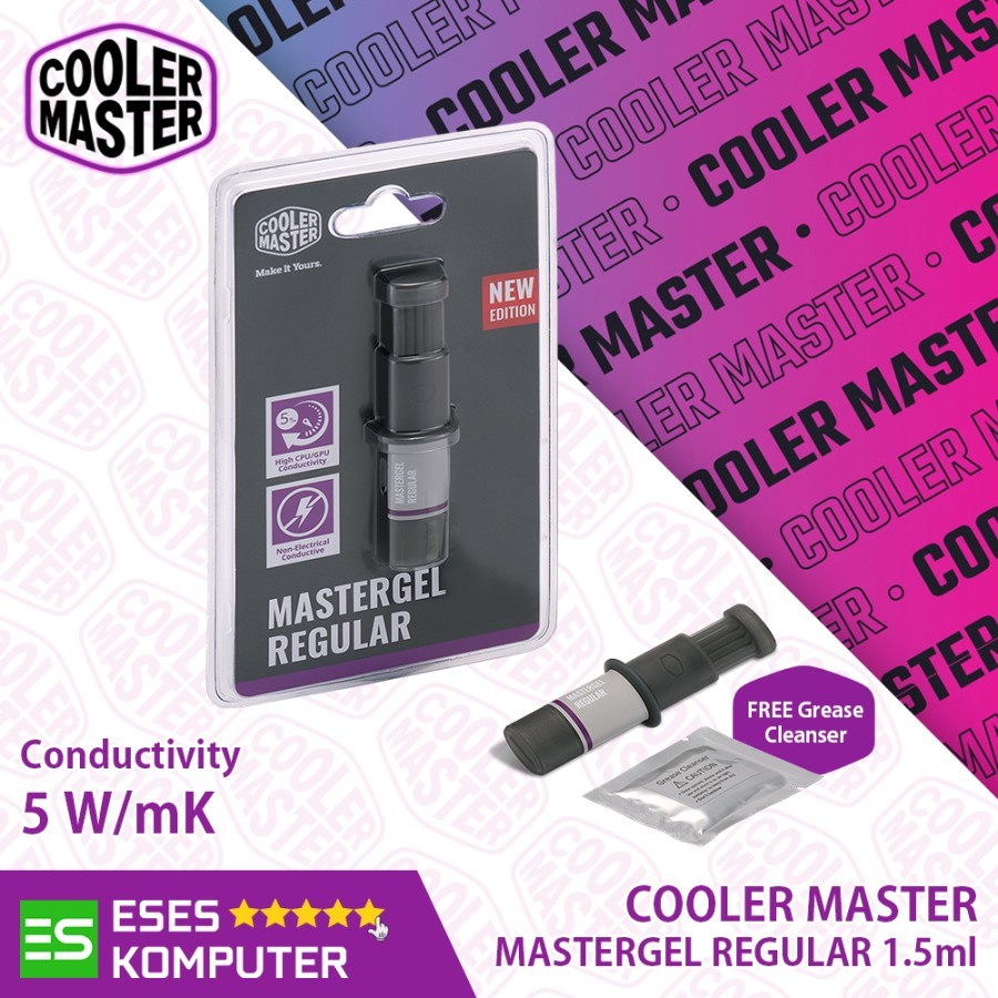 Jual Thermal Paste Cooler Master MasterGel Regular NEW Edition 1.5mL ...
