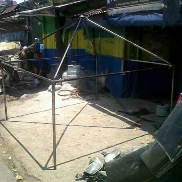 Jual Rangka Tenda Cafe Ukuran 2x2 m | Shopee Indonesia
