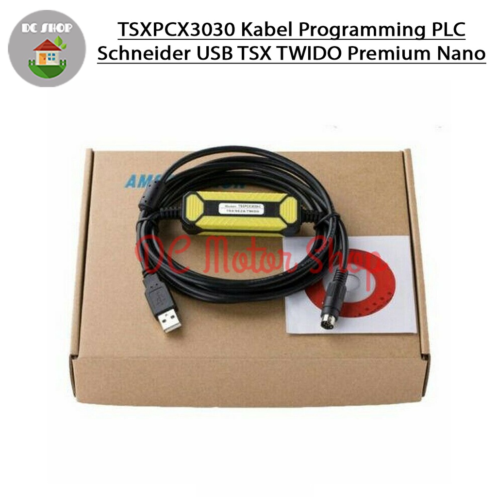 Jual USB TSX PCX3030 TSXPCX3030 Cable Program For PLC SCHNEIDER TSX ...