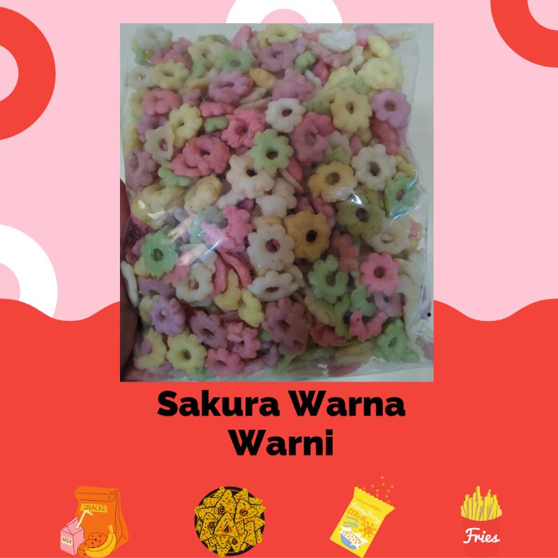 Jual Ajisan Sakura - Sakura Riri Warna Warni - Riri Sakura - Snack ...