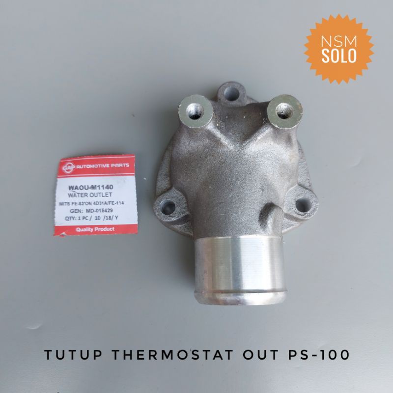 Jual Water Outlet Tutup Housing Rumah Thermostat Out Mobil Mitsubishi Colt Diesel PS100 PS 100 ...
