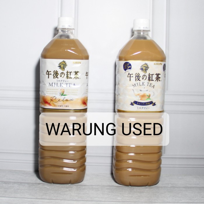 Jual kemasan-teh- kirin milk tea relax afternoon tea kemasan 1.5 liter made in japan -teh ...