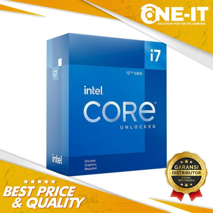 Jual CPU Processor Intel Core i7 12700 LGA1700 Up To 4.9GHz | Shopee ...