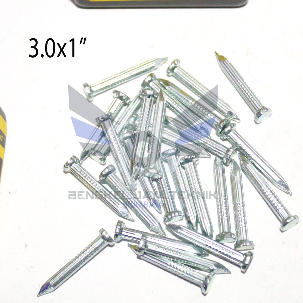 Jual Paku Beton 3"- 4" Paku Beton Galvanis Putih / Paku Tembok Kuat Kokoh JASON | Shopee Indonesia