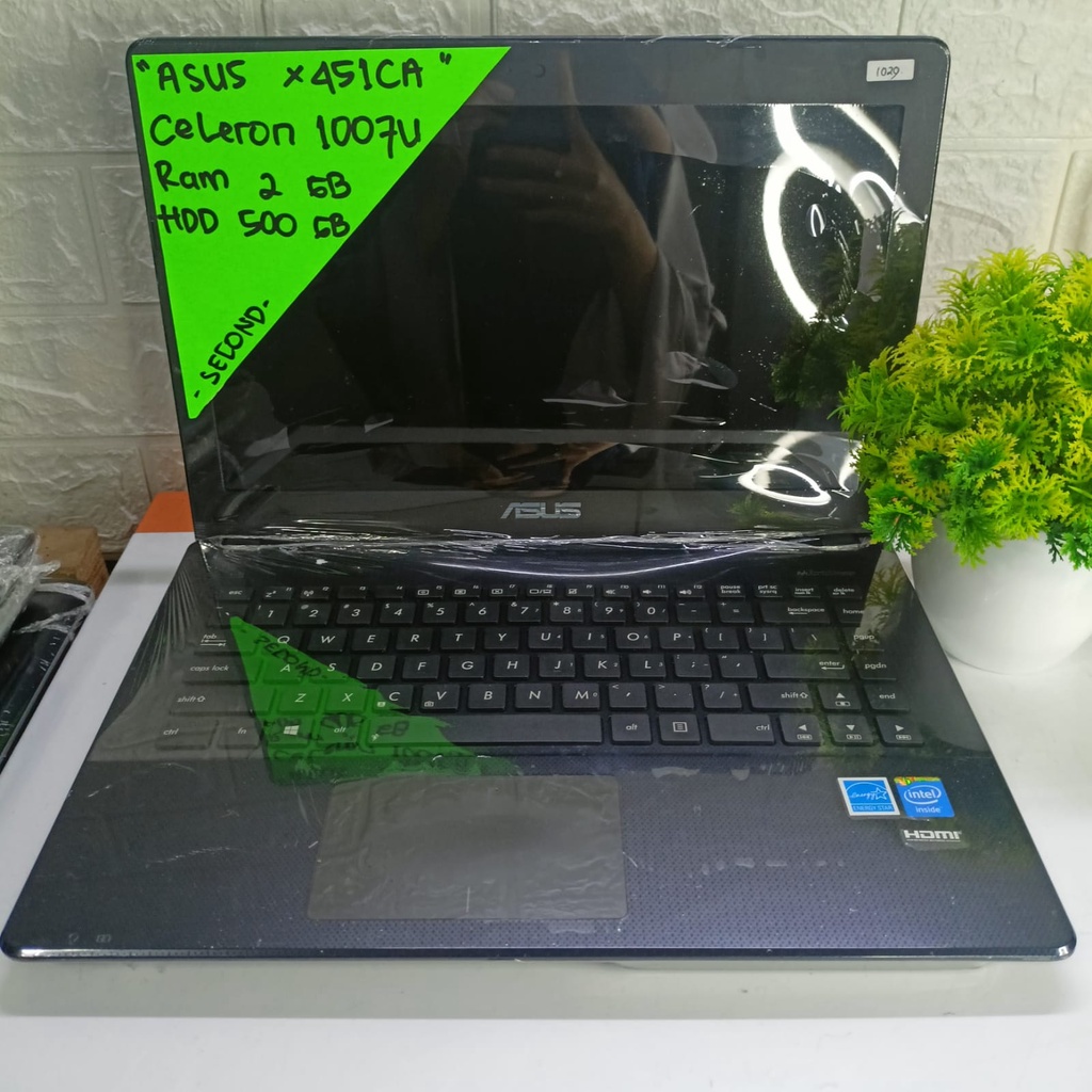 Jual ASUS X451CA CELERON 1007U RAM 2GB HDD 500GB 14 INCH | Shopee Indonesia