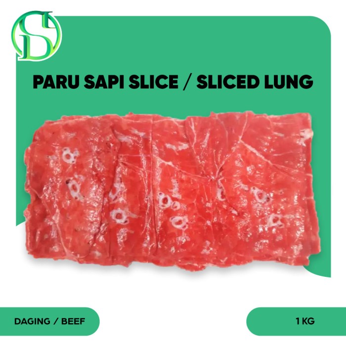 Jual Paru Sapi Iris 1kg Beef Lung Slice 1000 Gram | Shopee Indonesia