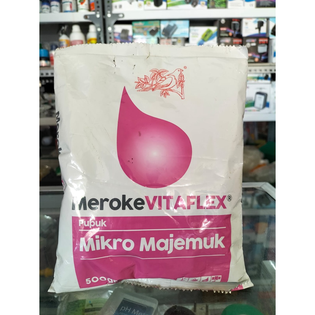 Jual pupuk Meroke VITAFLEX kemasan pabrik 500 gram | Shopee Indonesia