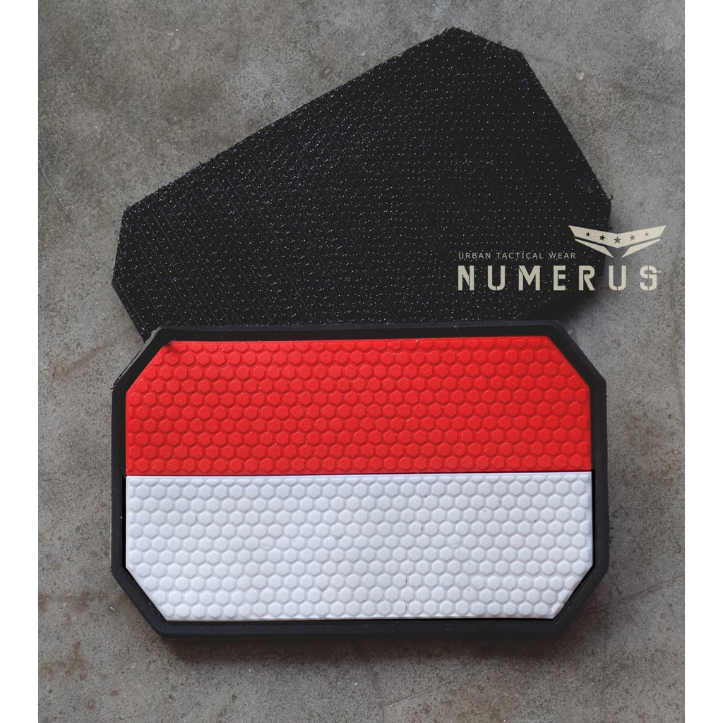 Jual Indonesian flag patch by Numerus | Shopee Indonesia