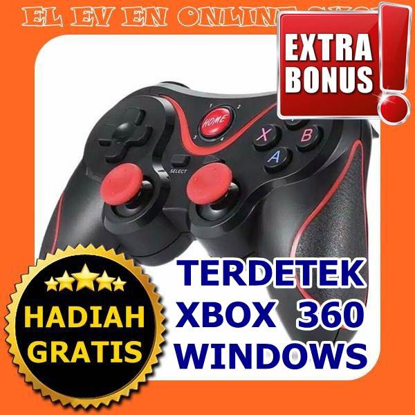 Jual INDO Gamepad PC-PS3 X3 Single Stick Stik Usb Wireless Bluetooth Xbox 360 Controller PC ...