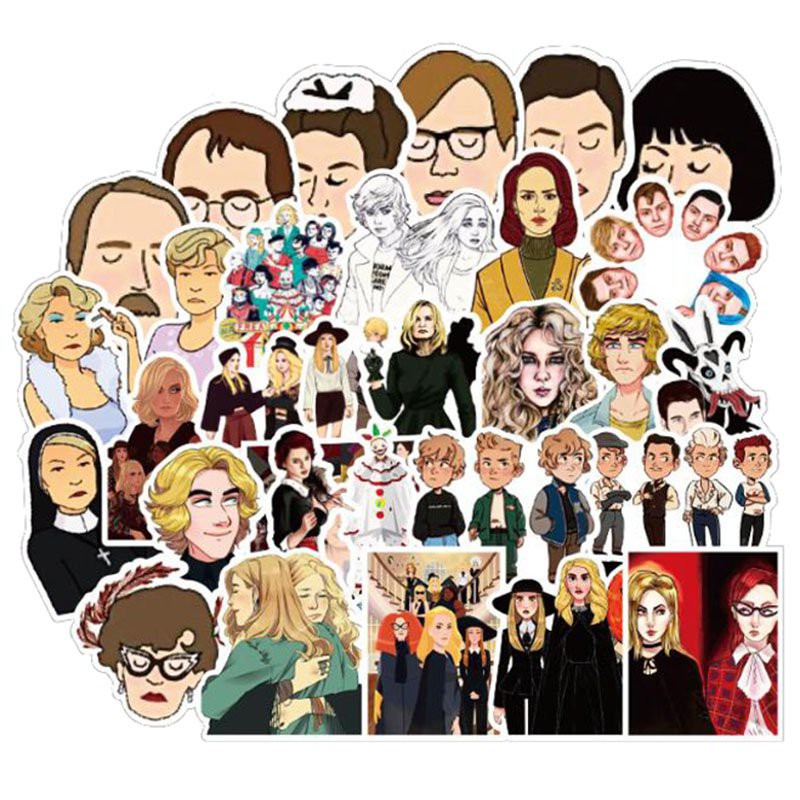 Jual 10/50 pcs/pack Horrible TV series American Horror Story Stickers ...