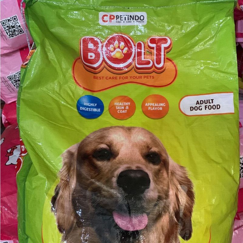 Jual BOLT DOG FOOD 1KG REPACK MAKANAN ANJING LAMB FLAVOUR | Shopee ...