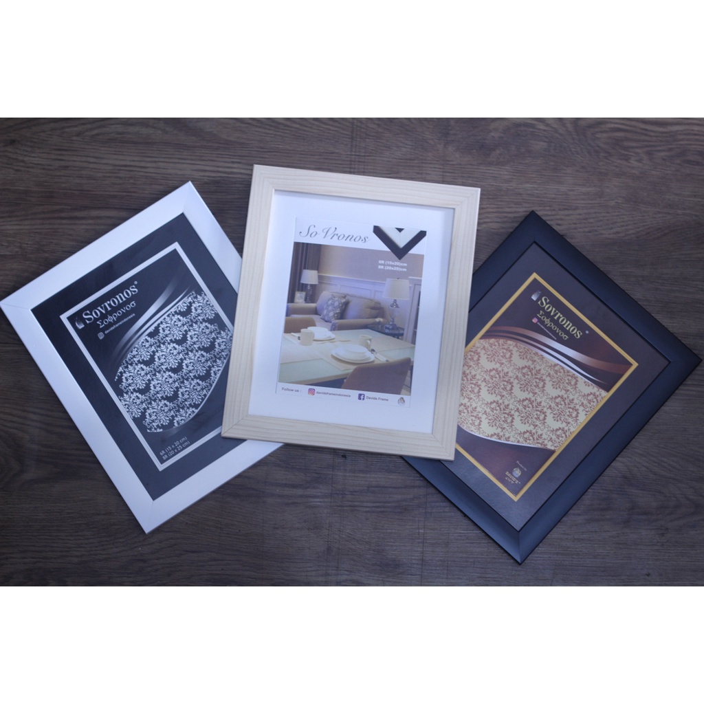 Jual Bingkai Foto 6R(15x20cm)/8R (20x25cm) | Shopee Indonesia