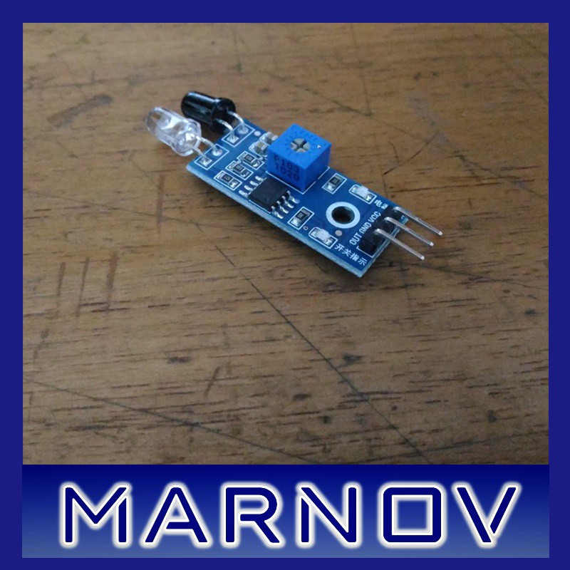 Jual Infrared Module Transmitter Receiver Object Detector Pendeteksi ...