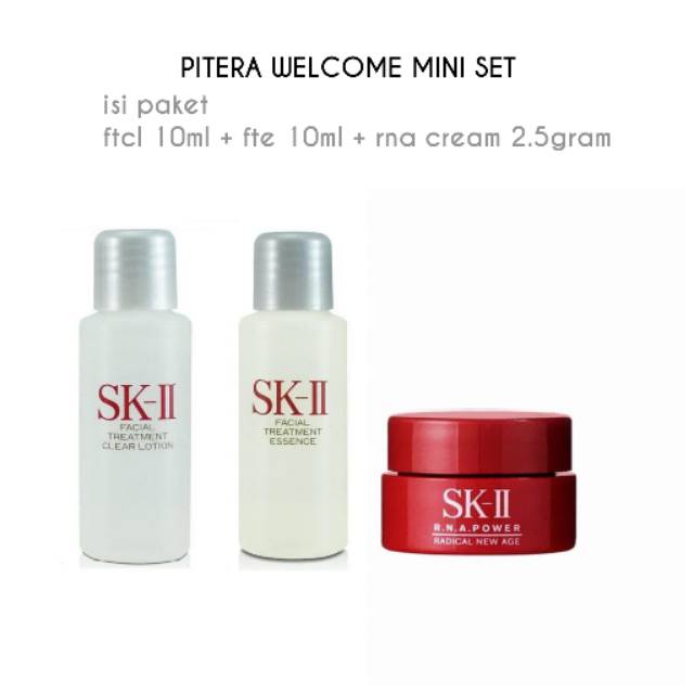 Jual SKII SK2 PITERA WELCOME SET (MINI) | Shopee Indonesia