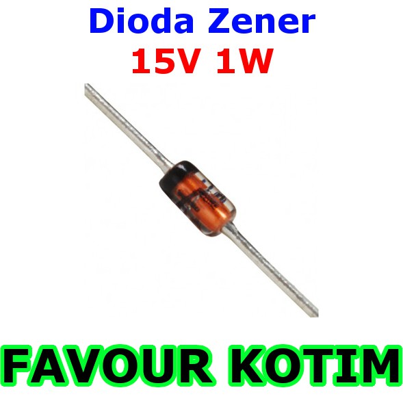Jual DIODA ZENER 1W DIODE 15V 15 V VOLT 1 WATT W DIP FVKOTIM | Shopee Indonesia
