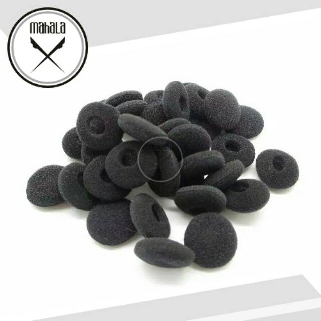 Jual Sepasang (2 pcs) Foam Spons Busa Earbud Headset Earbud | Shopee ...