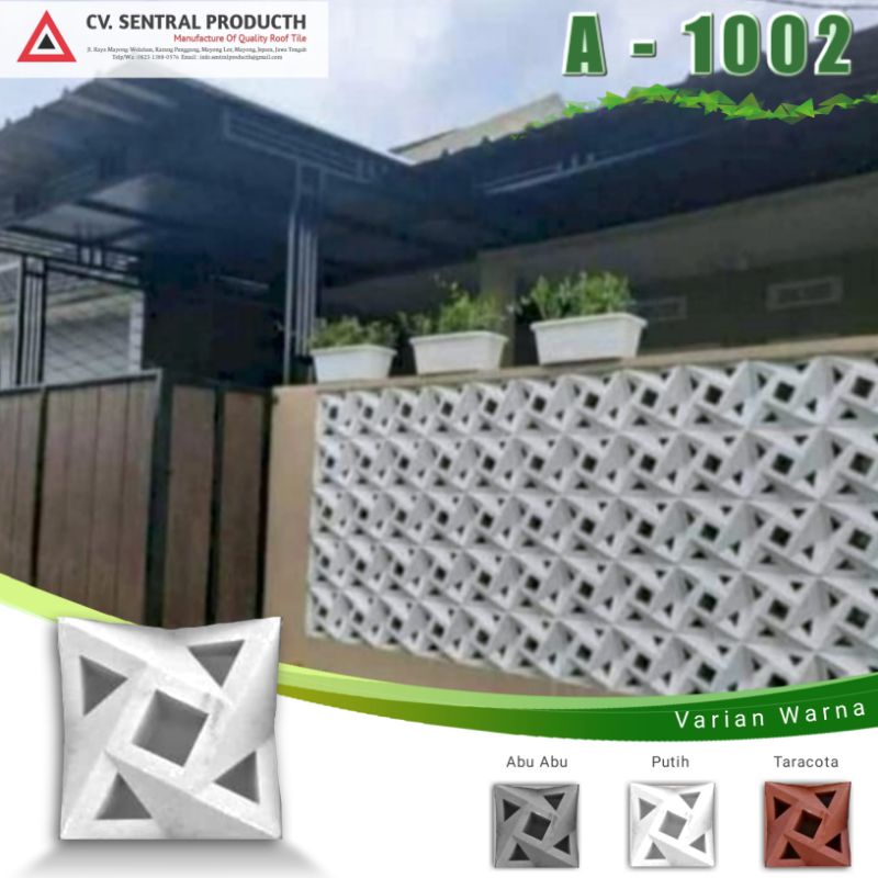 Jual Roster Beton Minimalis/Minimalis Roster Block/Roster Beton (Min ...