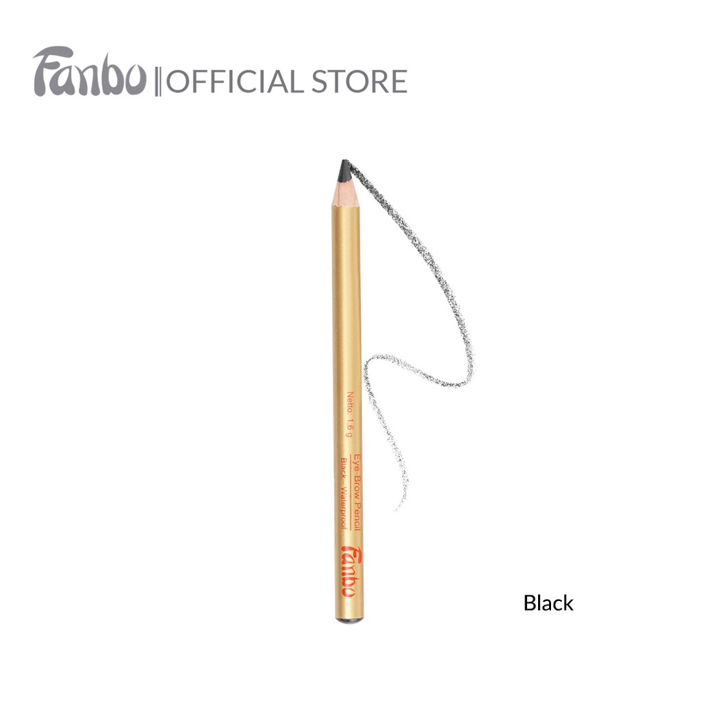 Jual Fanbo Eyebrow pencil Gold - Pensil Alis - Waterproof - Mengandung ...