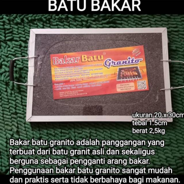 Jual BATU BAKAR GRANITO | Shopee Indonesia