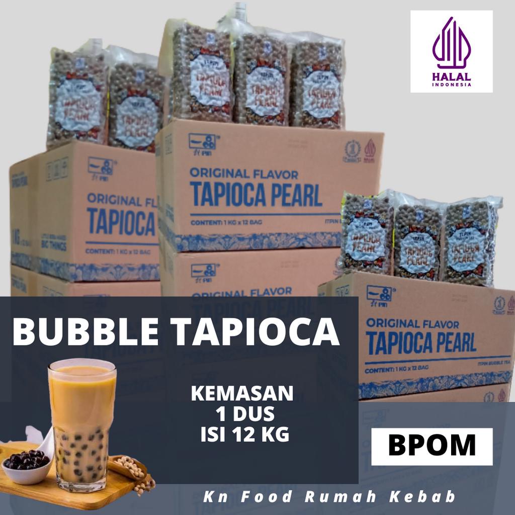 Jual boba Bubble Tapioca min 1 dus 12 kg . | Shopee Indonesia